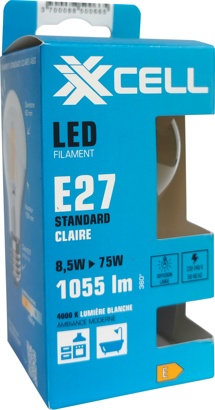 Ampoules standard - XXCELL | GSS Groupe Synergy Systems